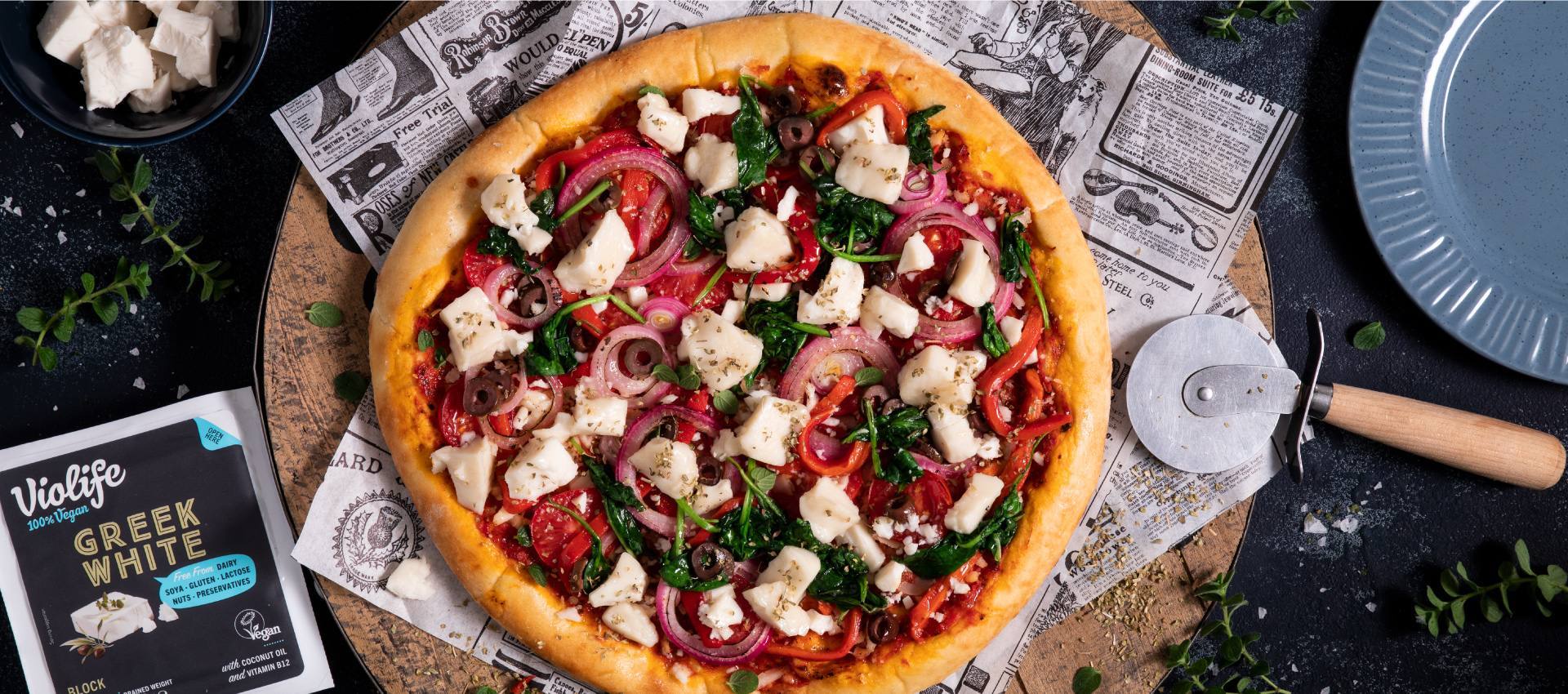 how to cook greek pizza