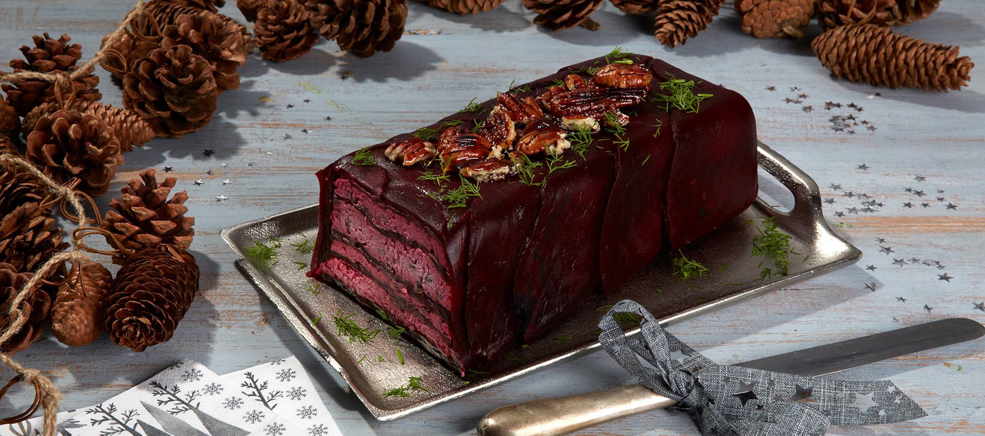 Beetroot Terrine | Violife