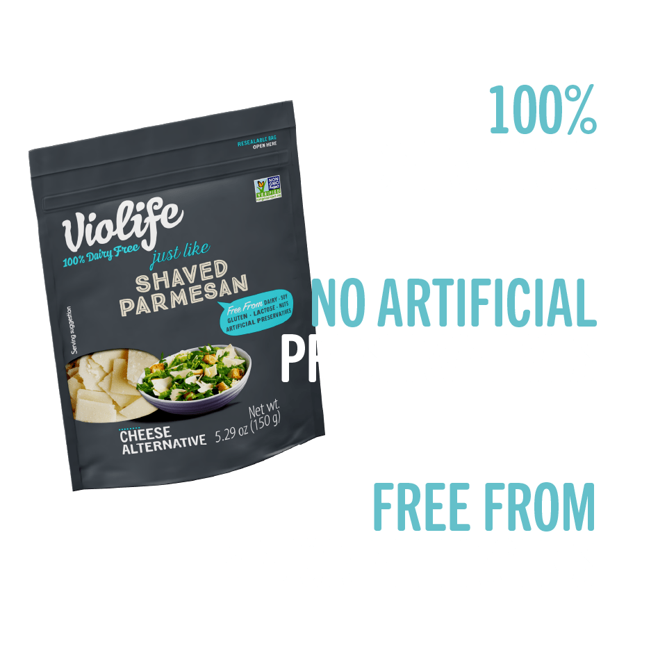 Shaved Parmesan: Dairy Free & Vegan | Violife Foods