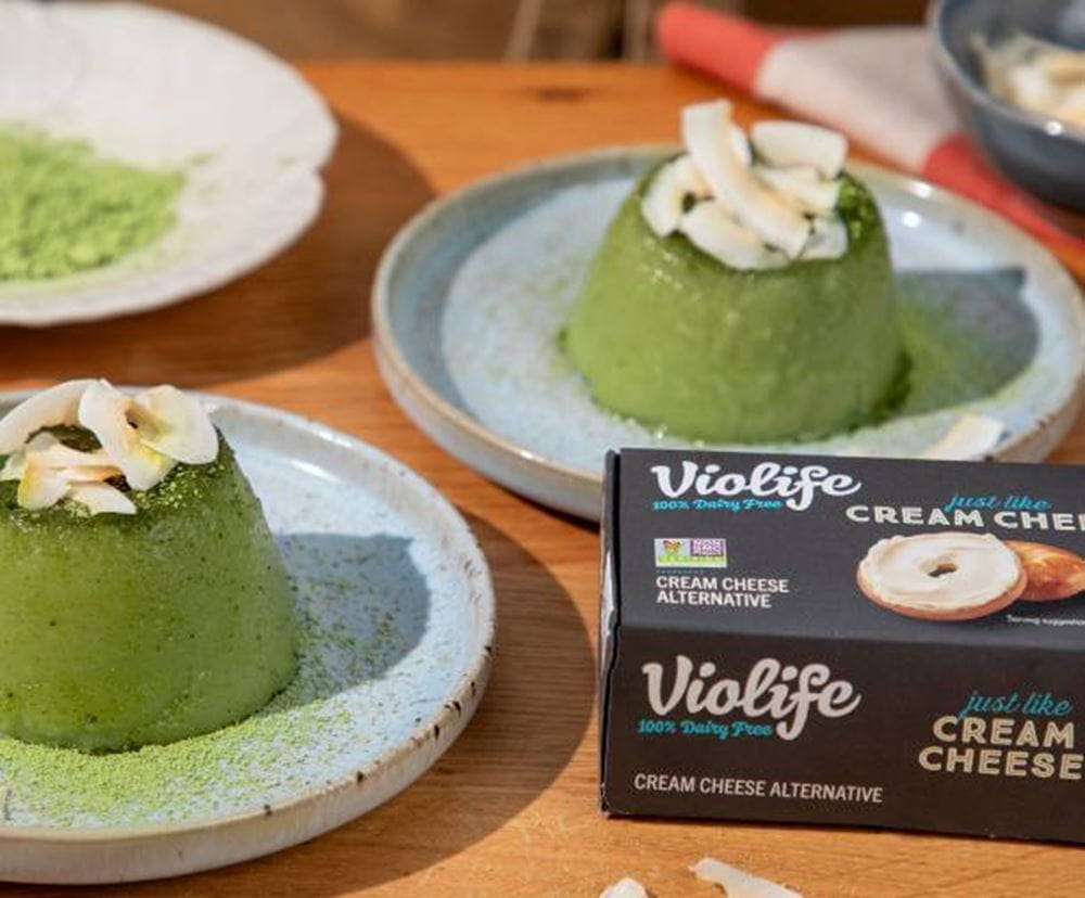 Matcha Panna Cotta | Violife