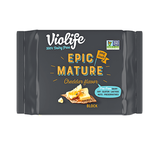 Mature Cheddar Block: Dairy-Free & Vegan Cheese | Violife