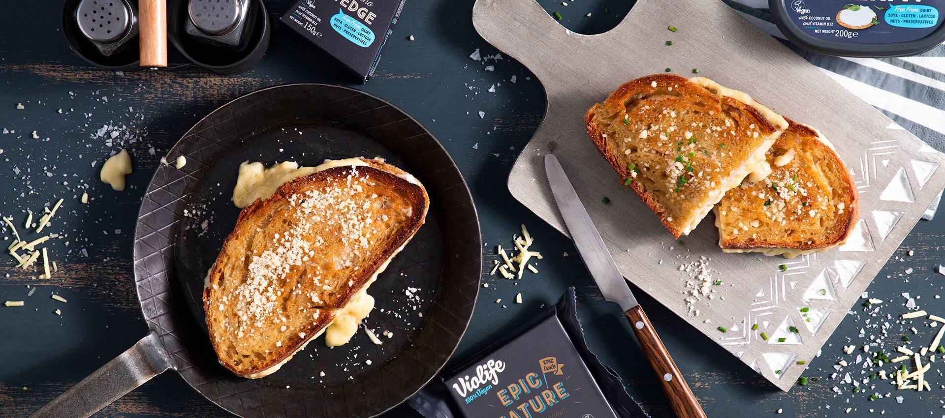 Quattro ‘Formaggi’ Grilled Sandwich | Violife