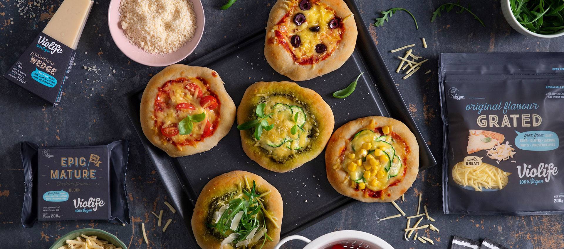 Mini Party Pizzas | Violife